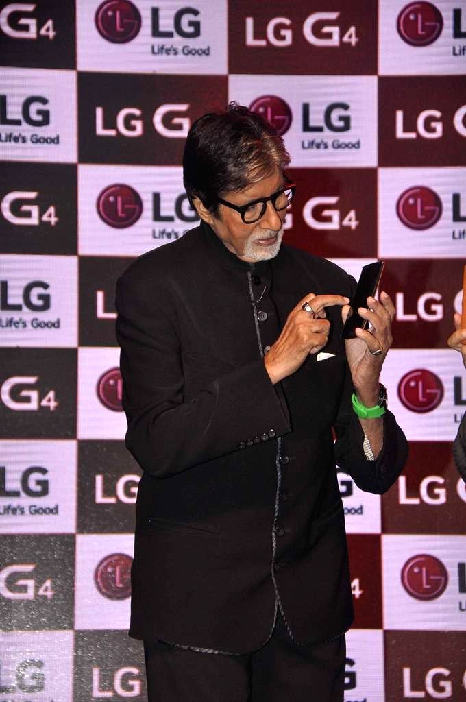 Amitabh Bachchan launches LG smartphone
