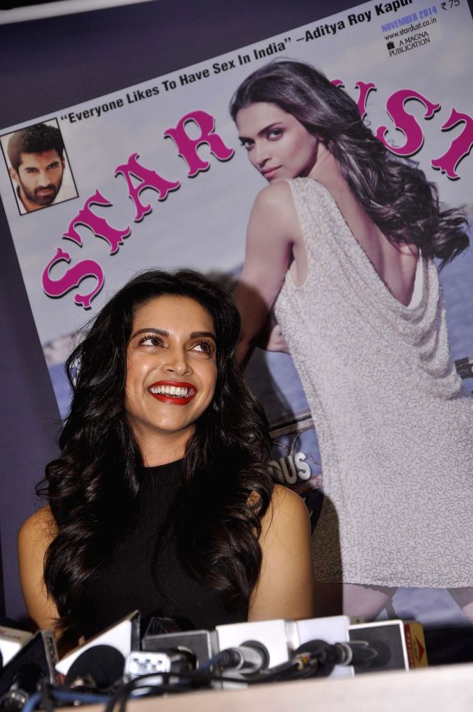 Deepika Padukone unveil Stardust magazine cover