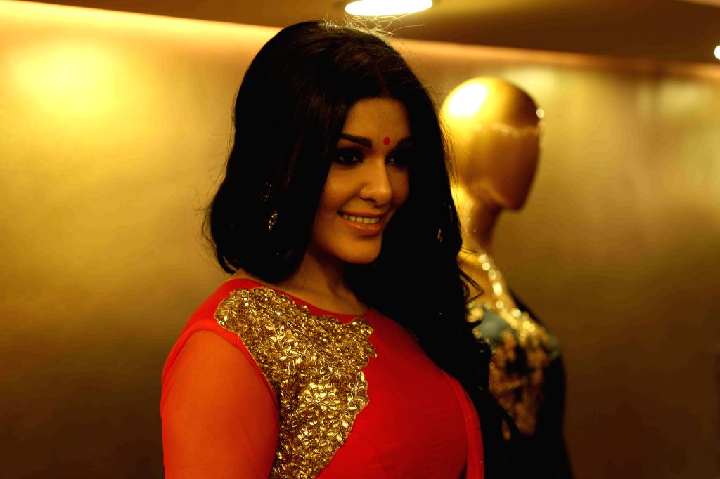 Koena Mitra during a fashion store launch