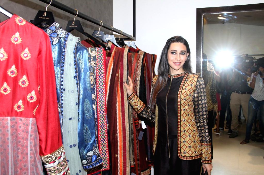 Karisma Kapoor during the launch of fashion designer Anjali Jain's store