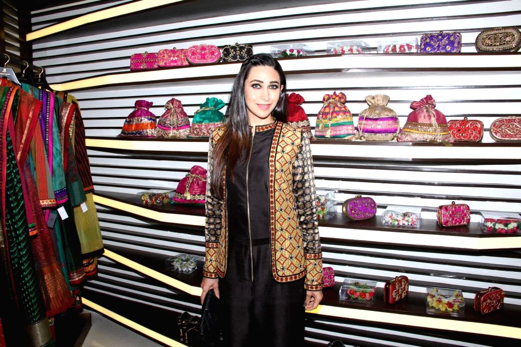 Karisma Kapoor during the launch of fashion designer Anjali Jain's store