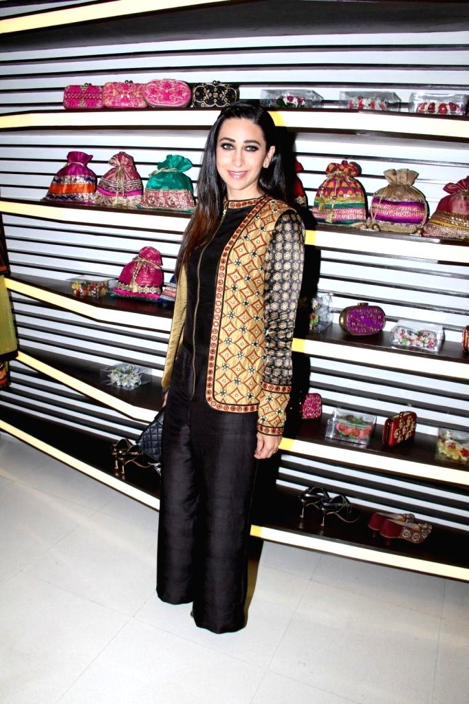 Karisma Kapoor during the launch of fashion designer Anjali Jain's store