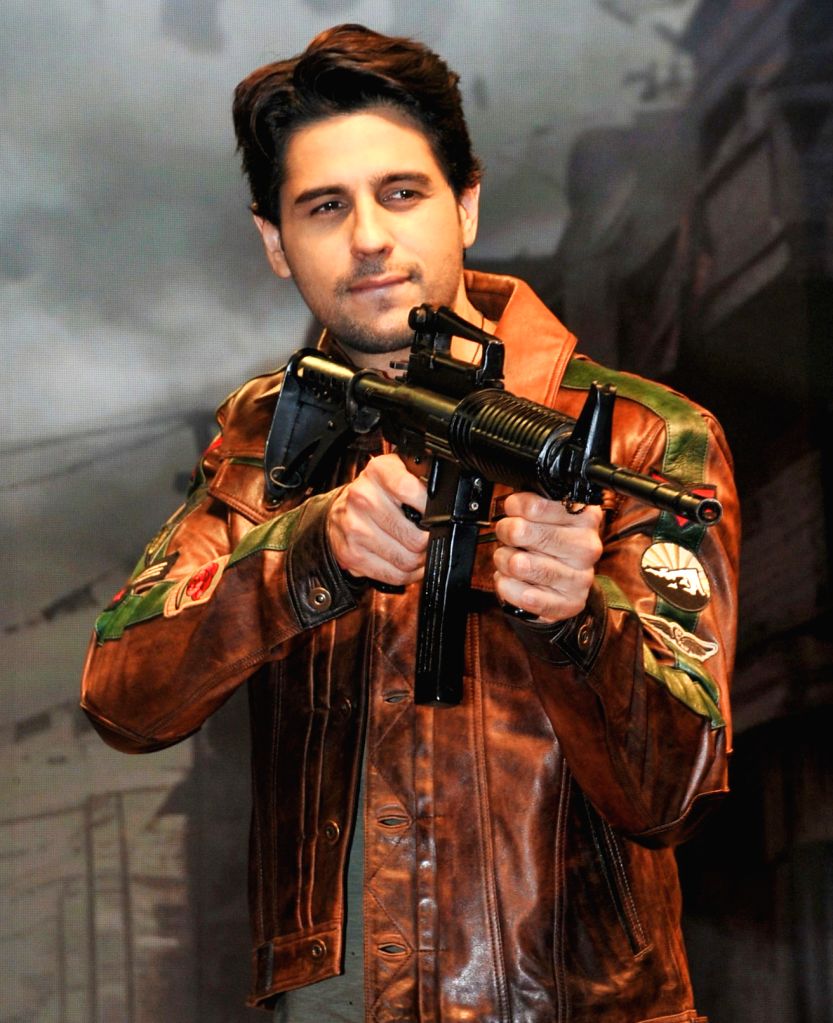 Mumbai : Indian actor Sidharth Malhotra at the launch of Battle Royale ...