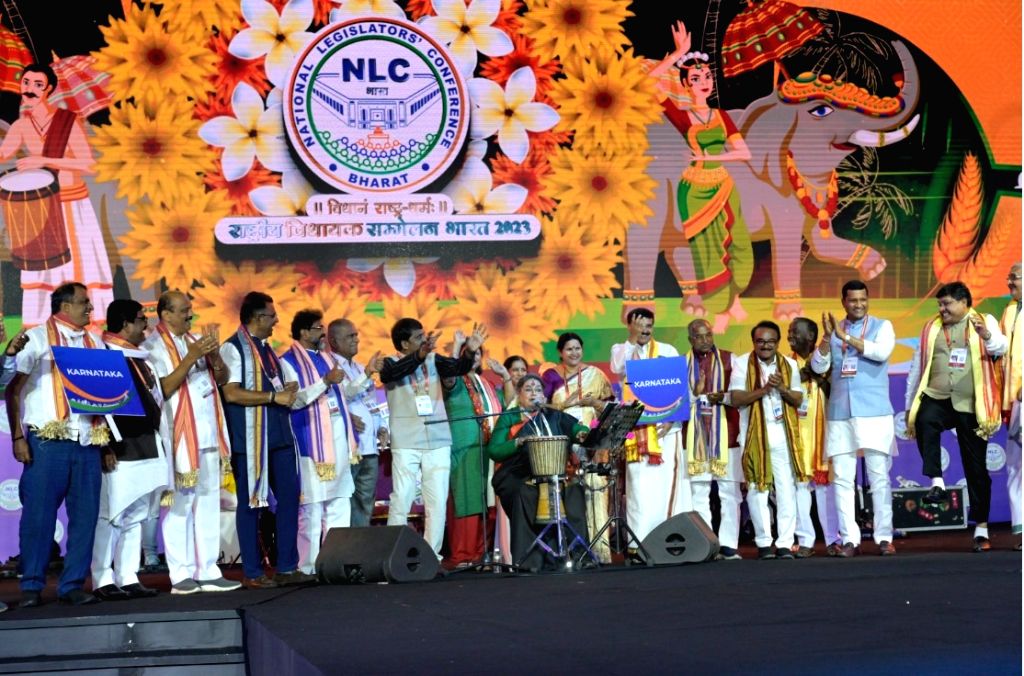 Mumbai : Indian singer Usha Uthup performs during the National ...