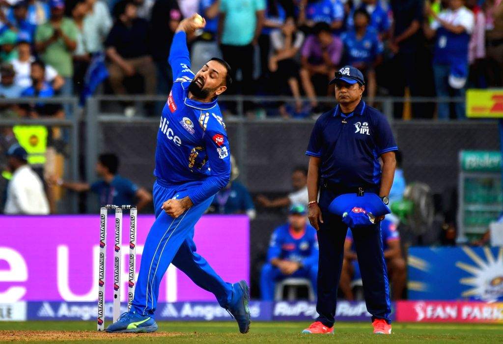 Mumbai : IPL Match between Delhi Capitals and Mumbai Indians