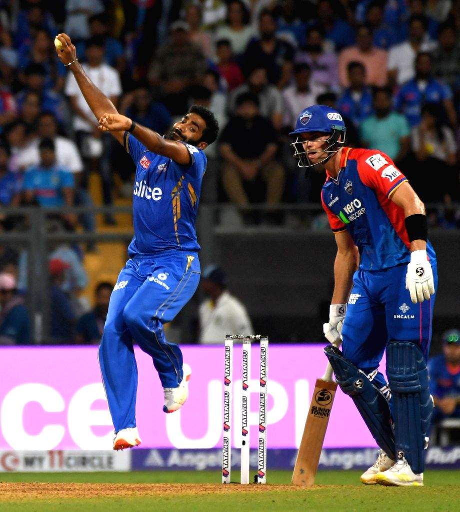 Mumbai : IPL Match between Delhi Capitals and Mumbai Indians