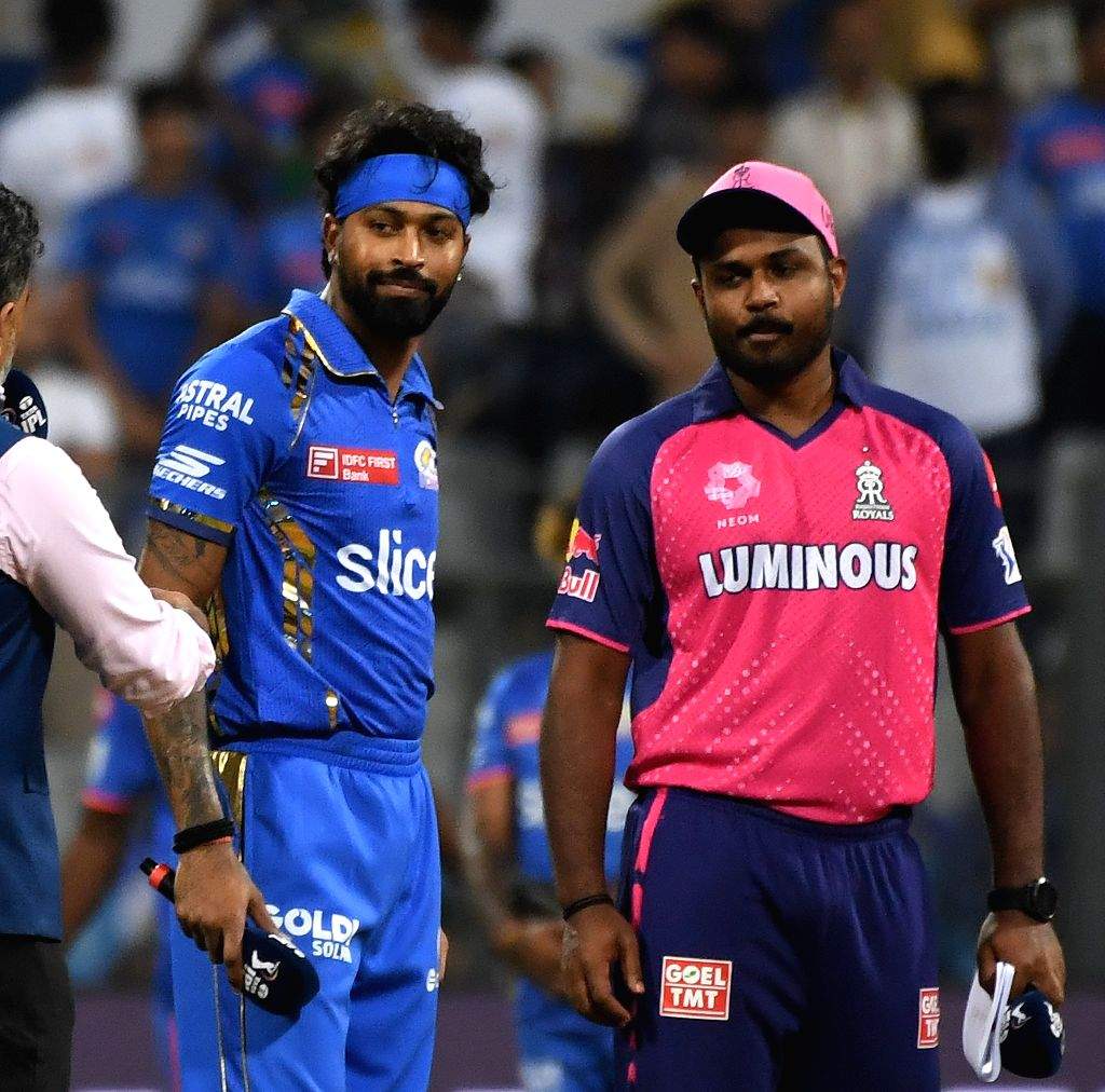 Mumbai : IPL match between Mumbai Indians and Rajasthan Royals