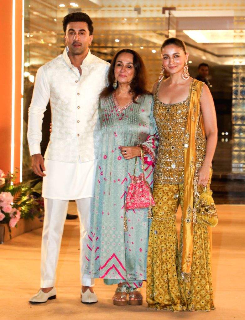 Mehndi ceremony of Actor Aadar Jain and wellness entrepreneur Alekha Advani