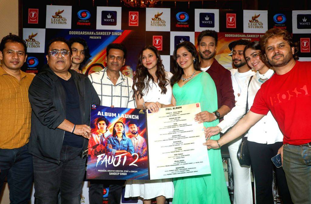 Music album launch and Fauji 2 milestone