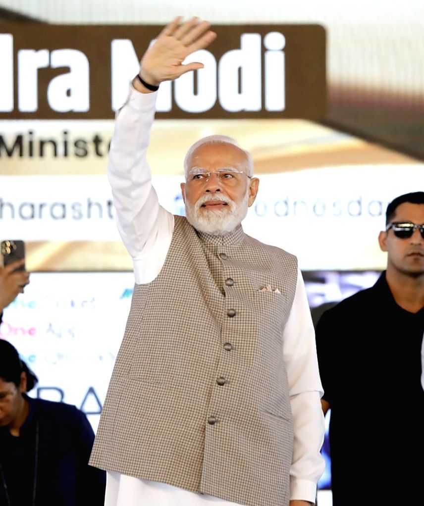PM Modi inaugurates the Phase 1 of the Navi Mumbai International Airport