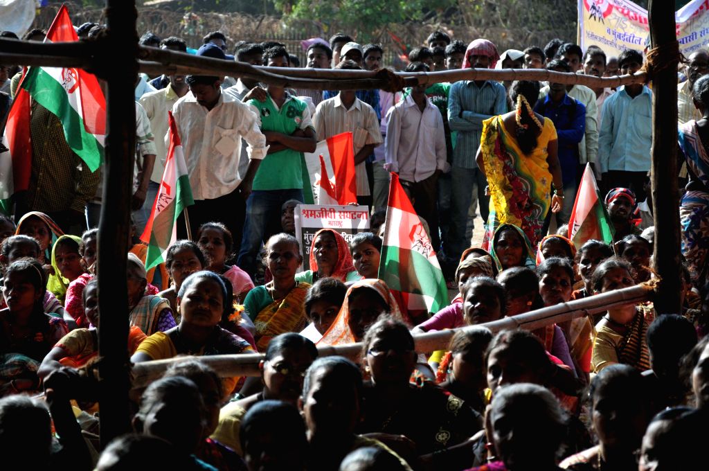 Tribals' demonstration