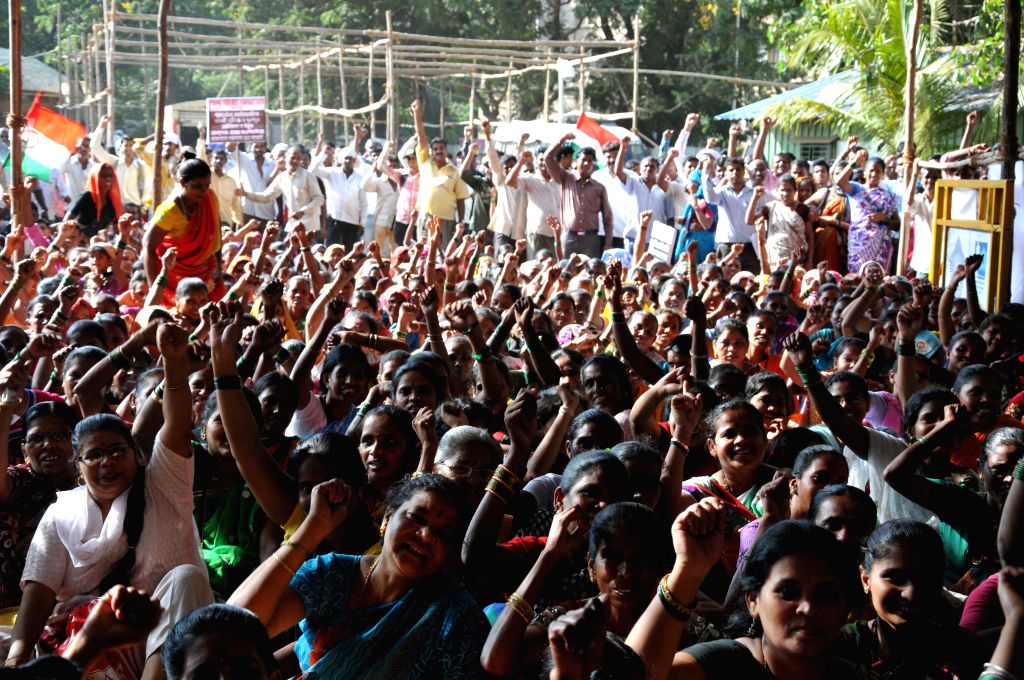 Tribals' demonstration