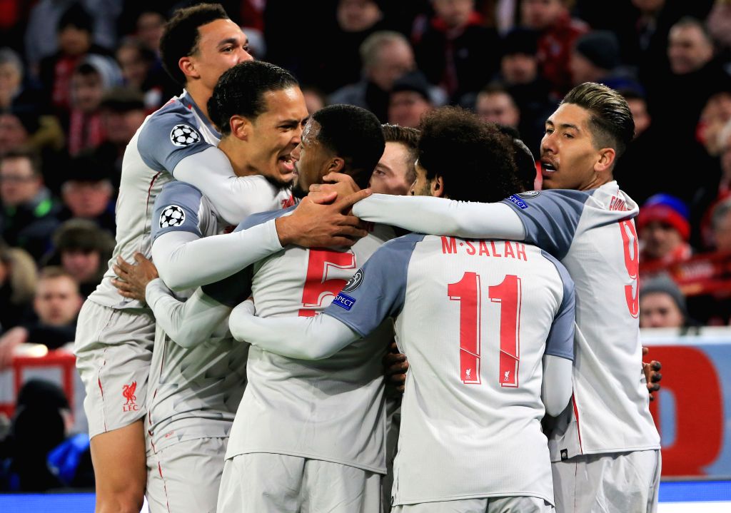 GERMANY-MUNICH-SOCCER-UEFA CHAMPIONS LEAGUE-1/8 FINALS-BAYERN MUNICH VS ...