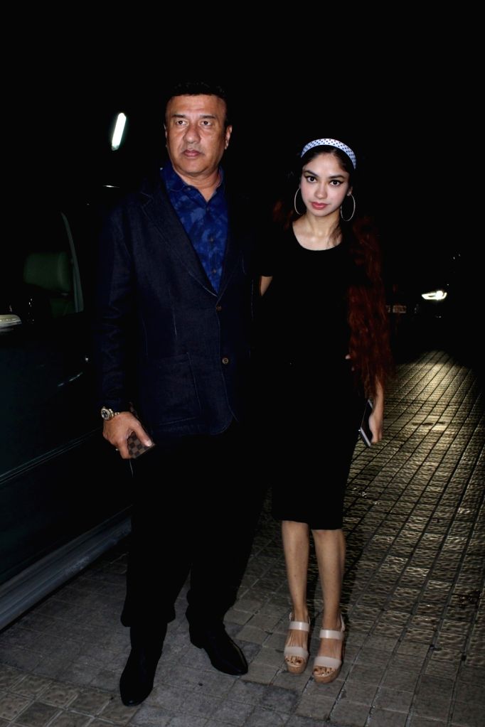 Special screening of film "Judwaa 2"-Anu Malik and Ada Malik