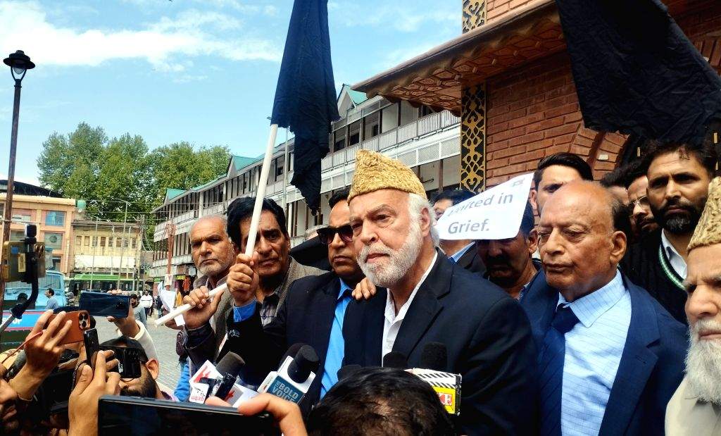 Muzafar Shah Holds Protest March Against Pahalgam Terror Attack