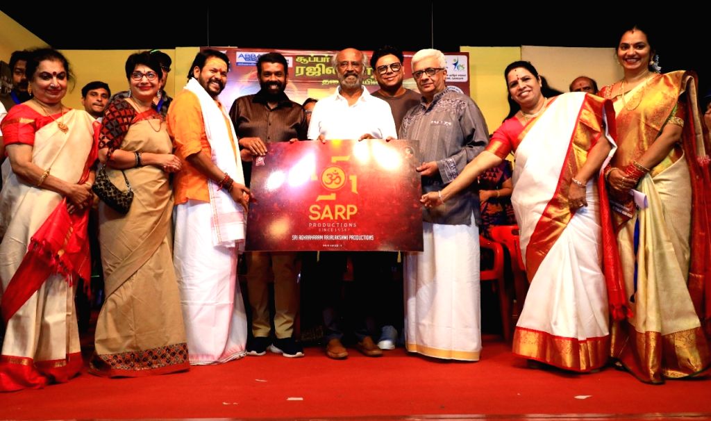 'My wife changed me with love', Rajinikanth says at 'Charukesi' rollout