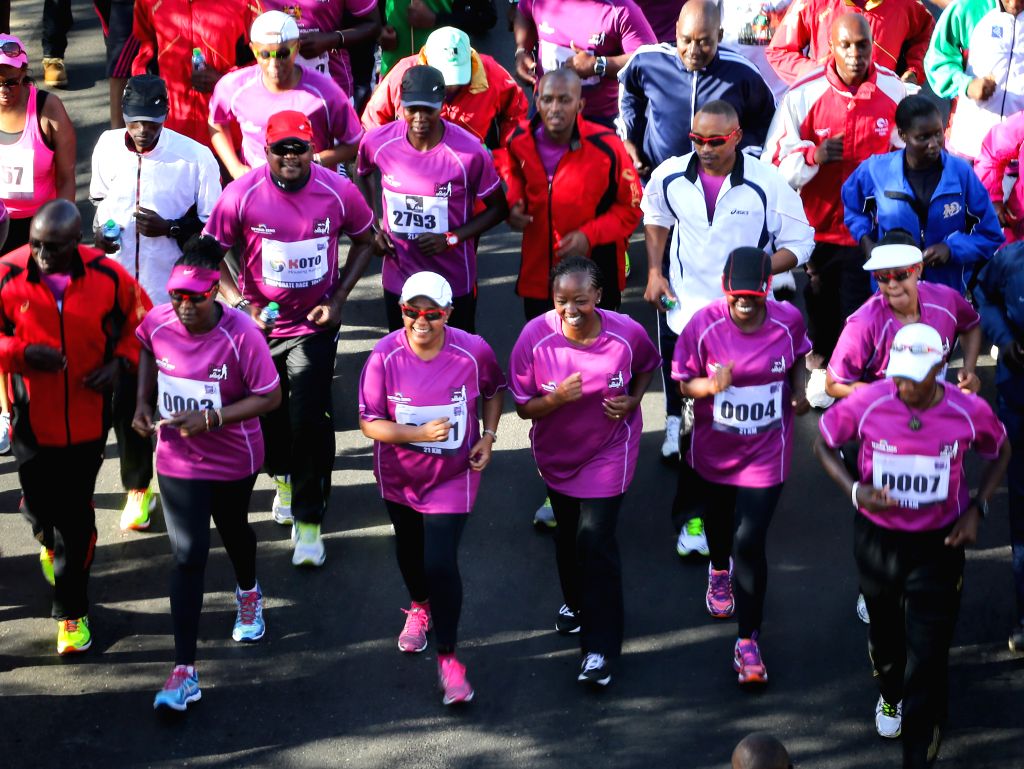 KENYA-NAIROBI-FIRST LADY-HALF MARATHON