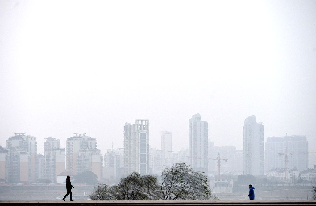 CHINA-JIANGXI-WEATHER-COLD