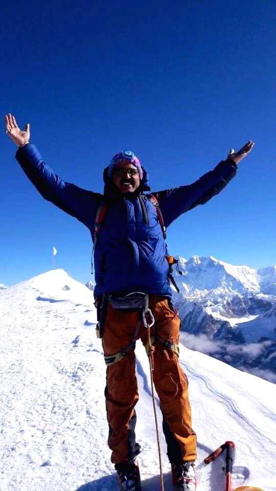 Free Photo: Narayanan Iyer on an expedition in 2018.