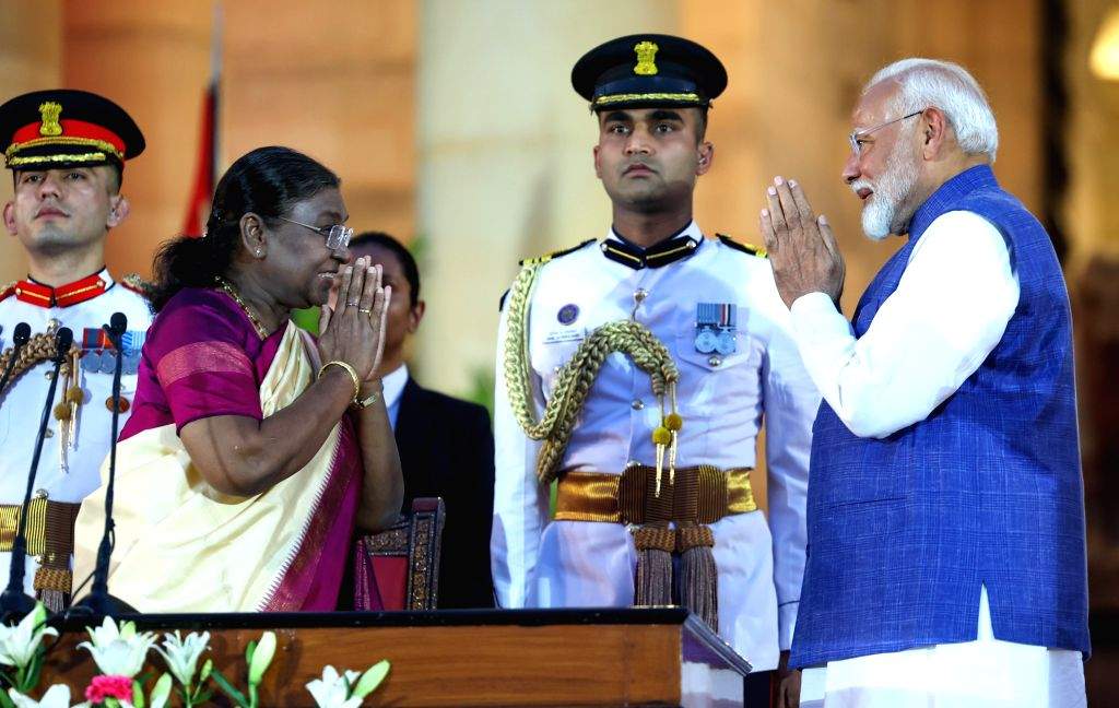 Narendra Modi takes oath as Prime Minister for the third consecutive ...