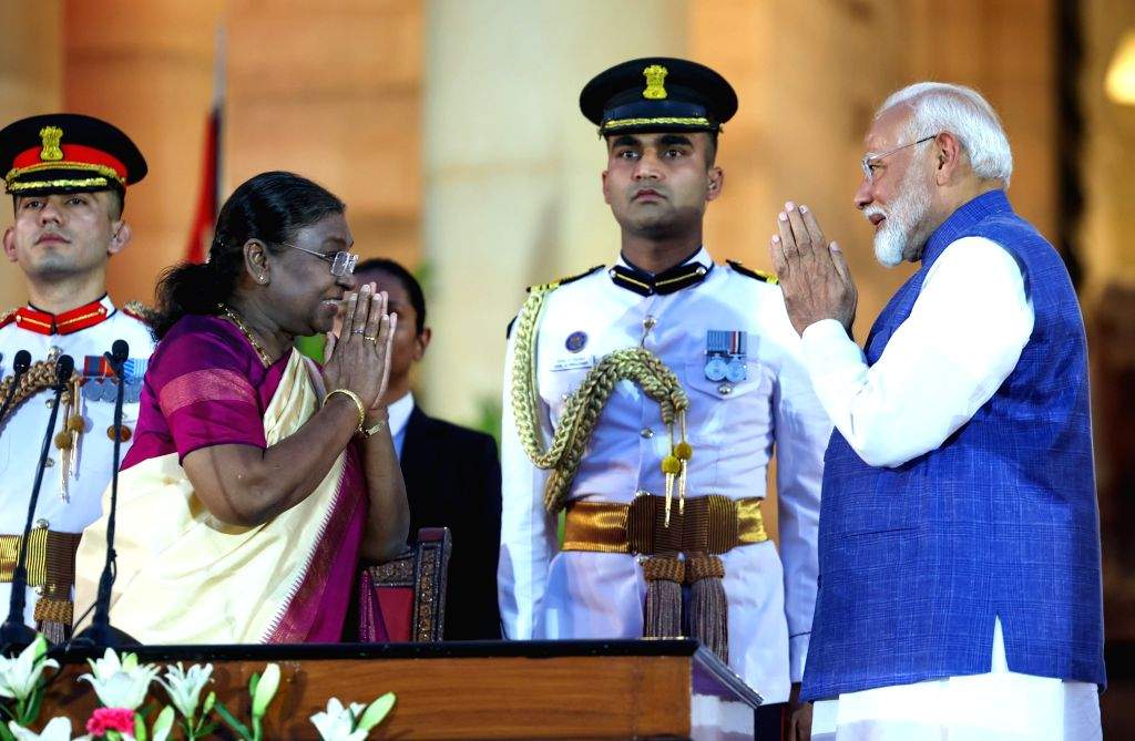 Narendra Modi takes oath as Prime Minister for the third consecutive ...