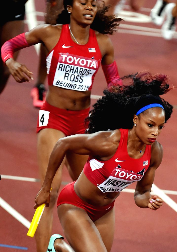 CHINA-BEIJING-IAAF WORLD CHAMPIONSHIPS-WOMEN'S 4X400M FINAL