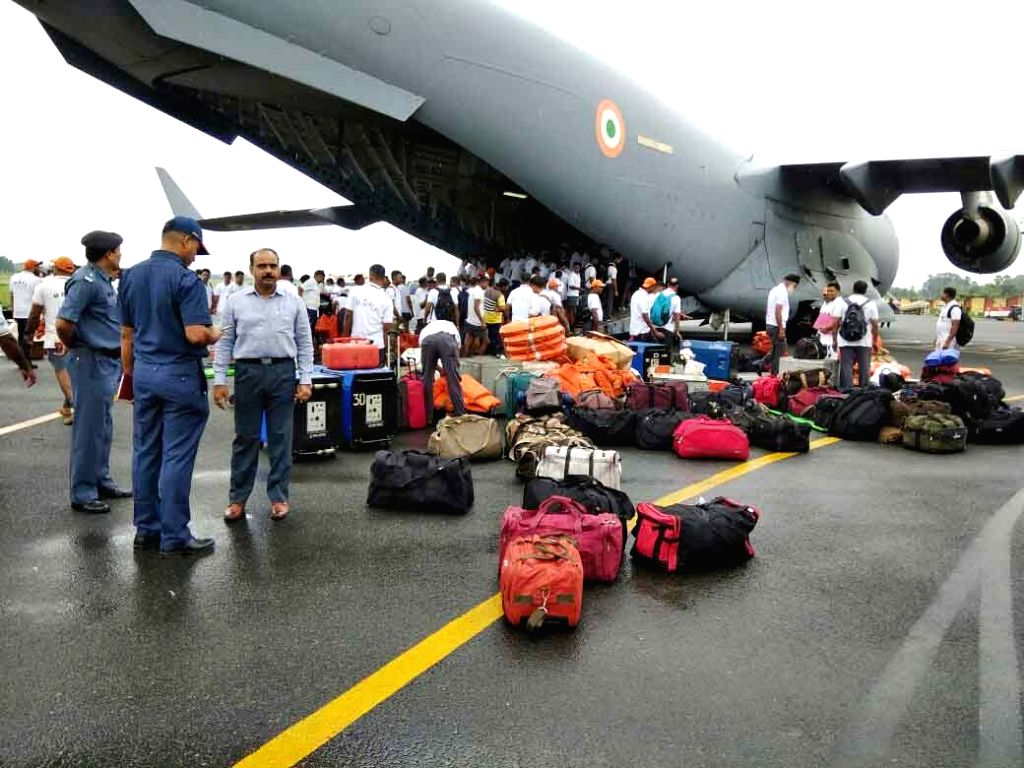 NDRF team reaches flood hi Bihar