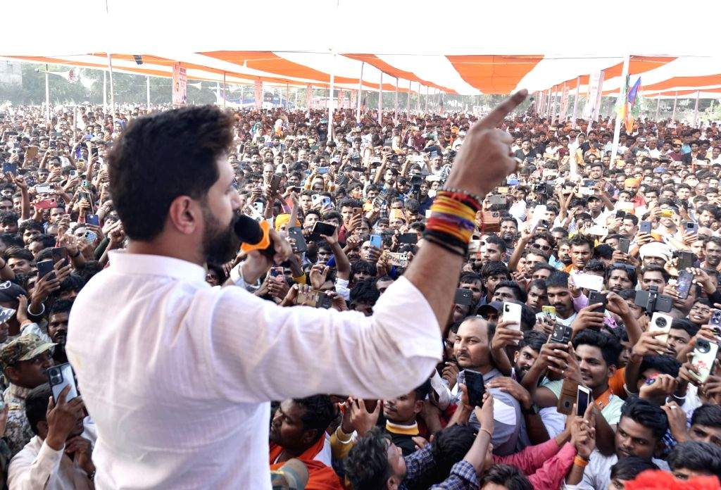 National President of Lok Janshakti Party (Ram Vilas) Chirag Paswan ...