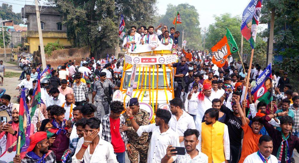 National President of Lok Janshakti Party (Ram Vilas) Chirag Paswan ...