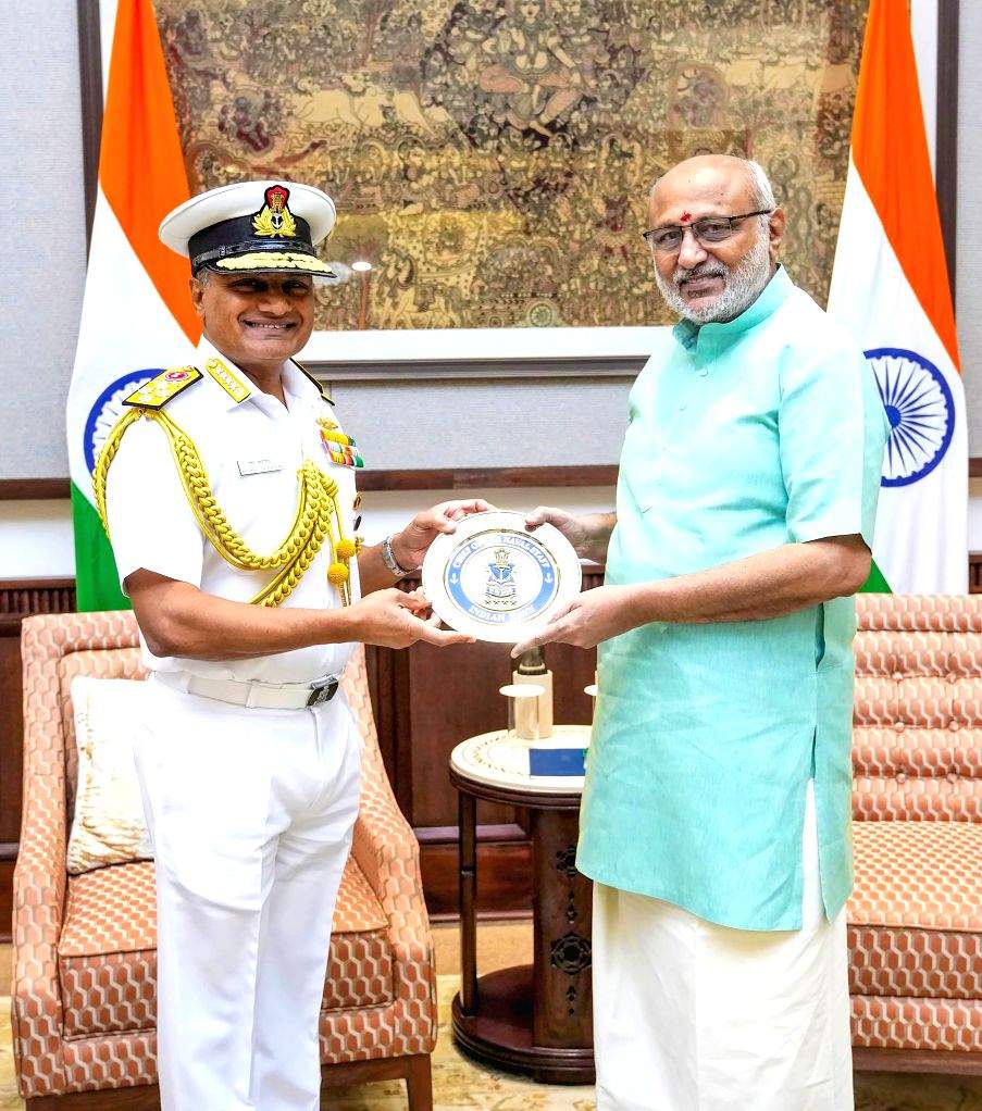 Naval Chief Meets Vice President