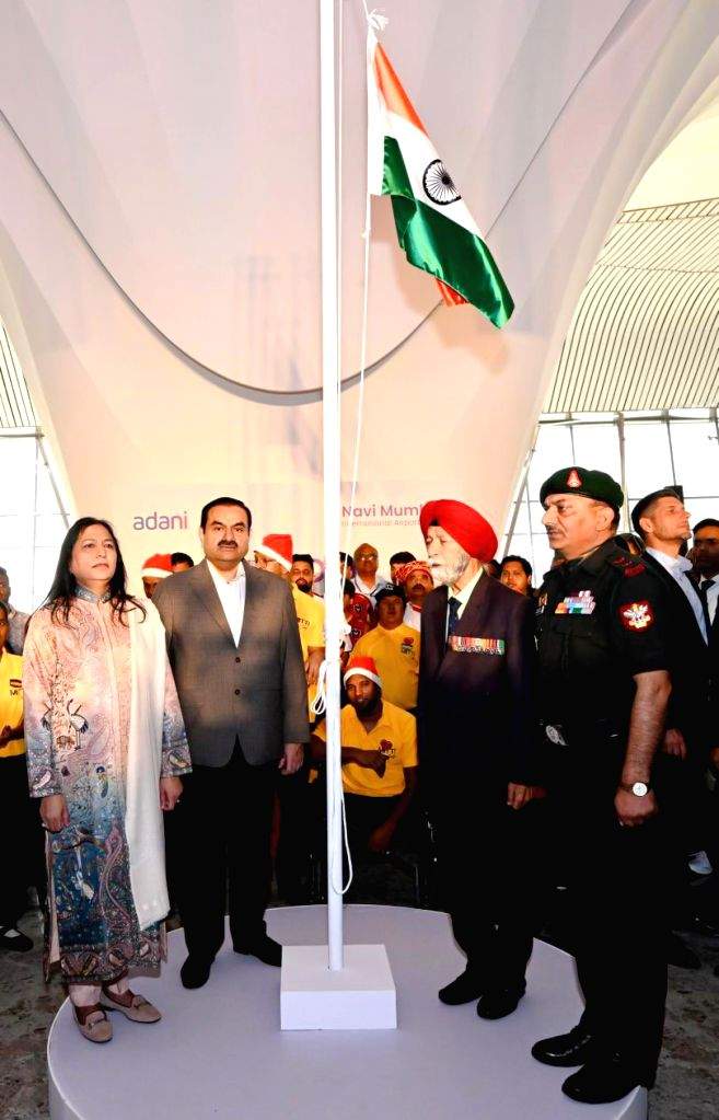 Navi Mumbai: Gautam Adani Welcomes First Passengers at NMIA