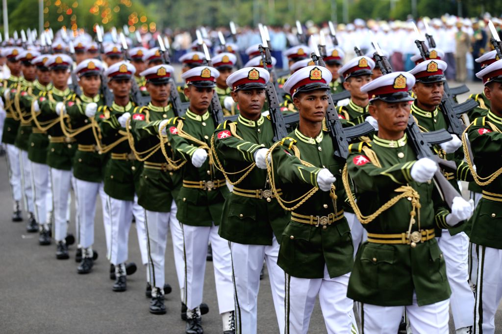 MYANMAR-NAY PYI TAW-INDEPENDENCE DAY-69TH ANNIVERSARY