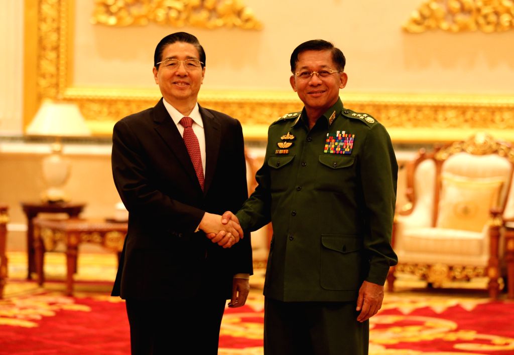 MYANMAR-NAY PYI TAW-CHINA-GUO SHENGKUN-VISIT