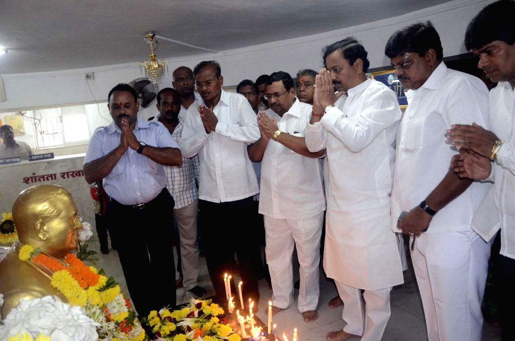 Sunil Tatkare pays tribute to B R Ambedkar