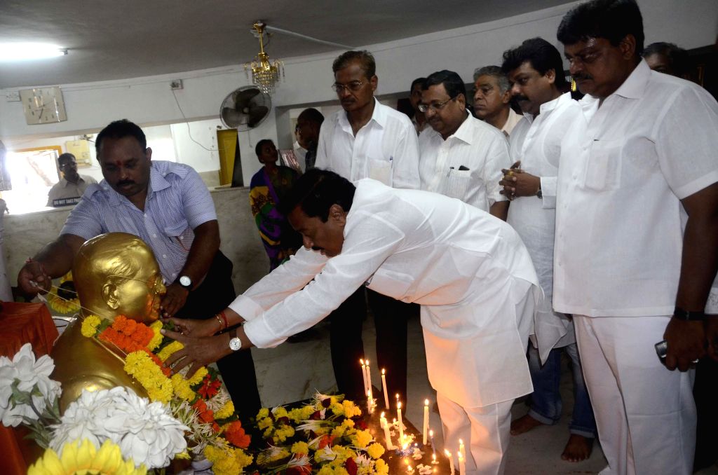 Sunil Tatkare pays tribute to B R Ambedkar