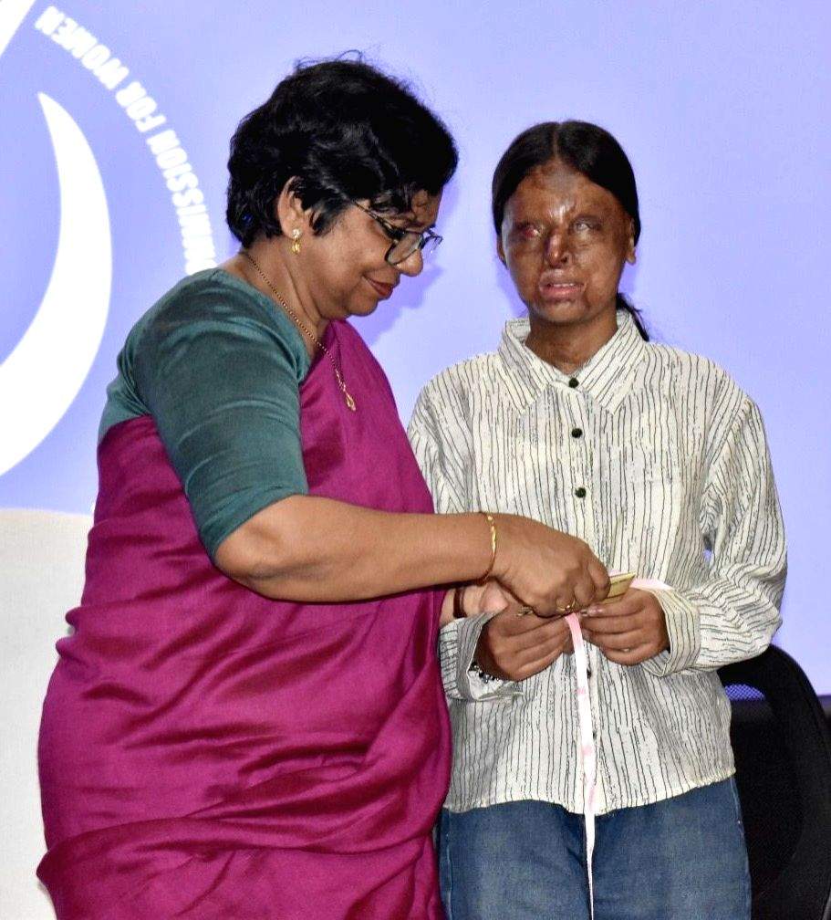 NCW Honours Acid Attack Survivor “Kafi”