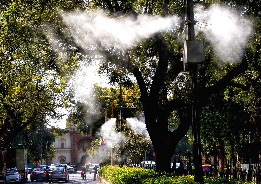 NDMC Deploys Mist Sprayers to Combat Air Pollution