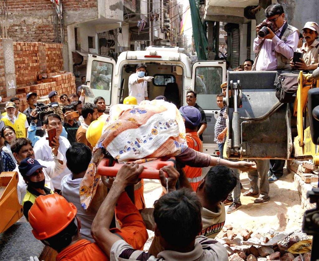 NDRF Recovers Bodies in Mustafabad Rescue operation