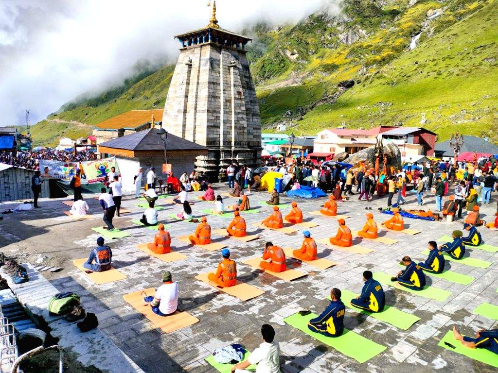 NDRF, SDRF personnel perform yoga