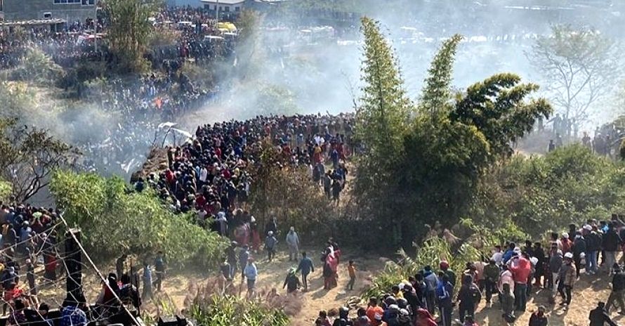 Free photo :Nepal plane crash