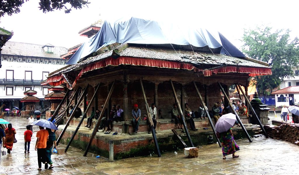 NEPAL-KATHMANDU-RAINFALL