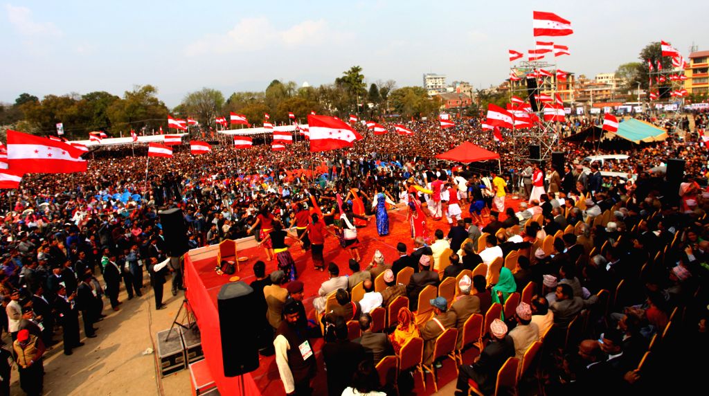 NEPAL-KATHMANDU-NEPALI CONGRESS-GENERAL CONVENTION