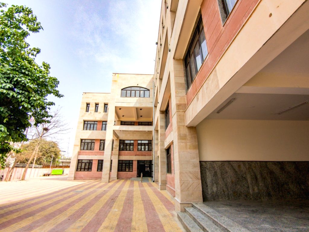 A view of Dr. B.R. Ambedkar School of Specialised Excellence which will ...