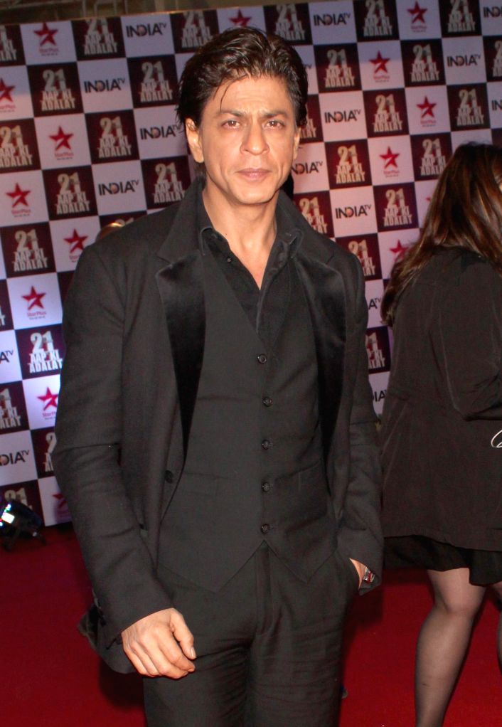 Actors during a programme to mark 21 years of a TV show