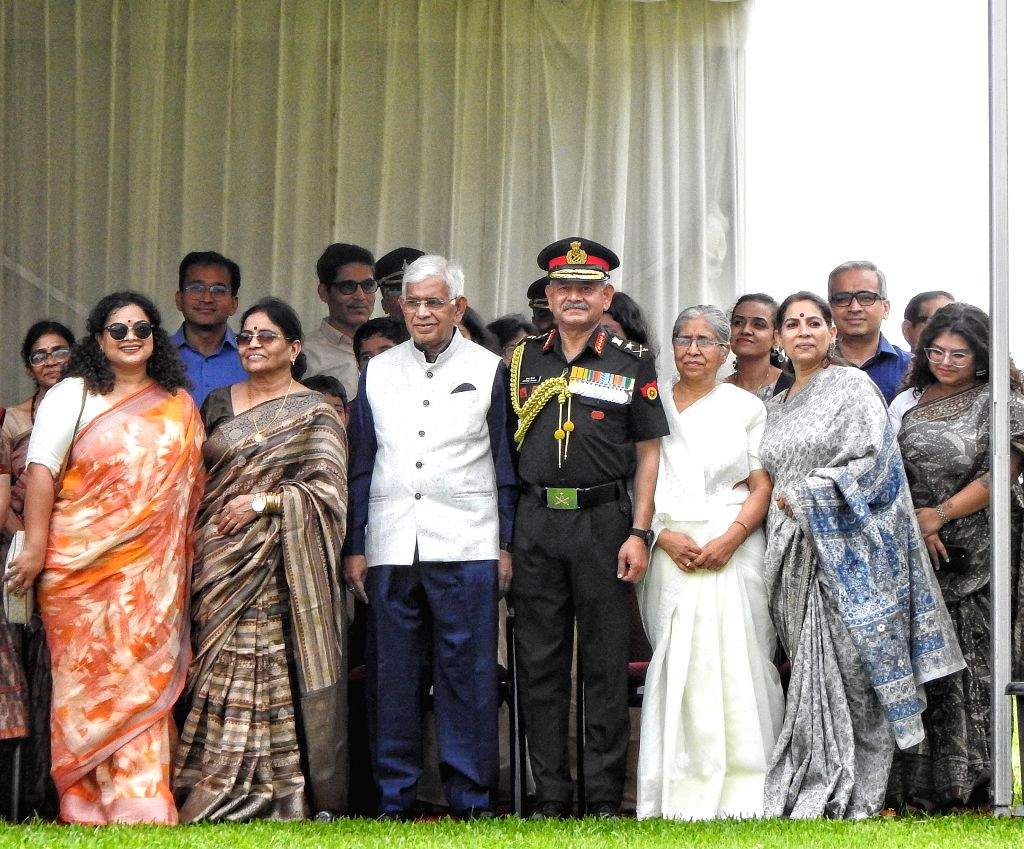 New Delhi : Army Chief General Upendra Dwivedi with family members and ...