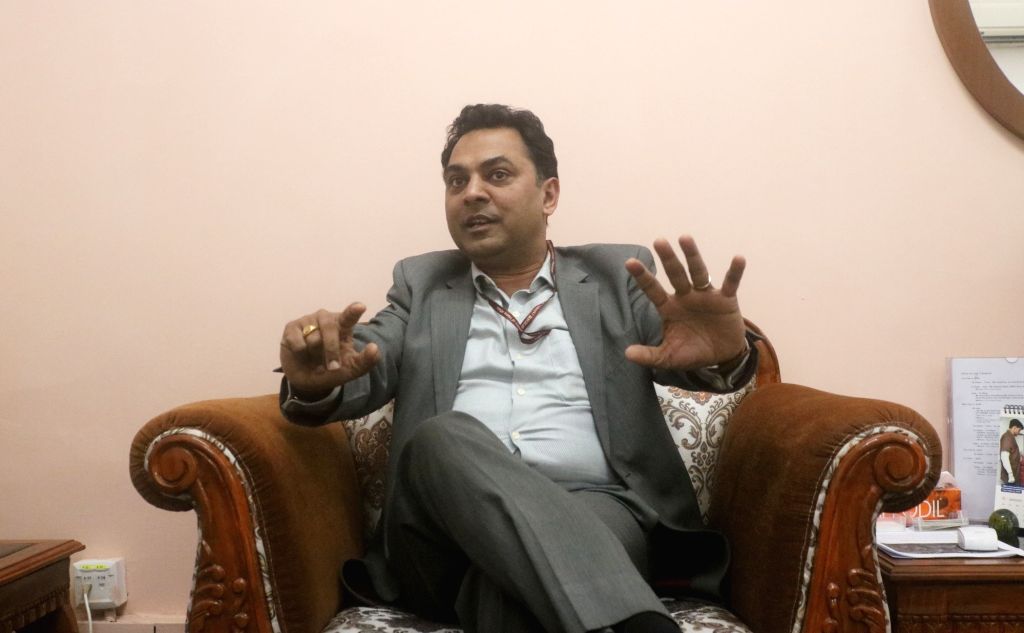 KV Subramanian during an interview with IANS
