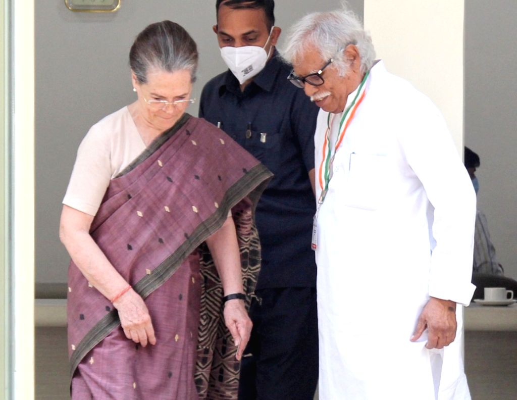 New Delhi : Congress Presidential Election at AICC headquarters