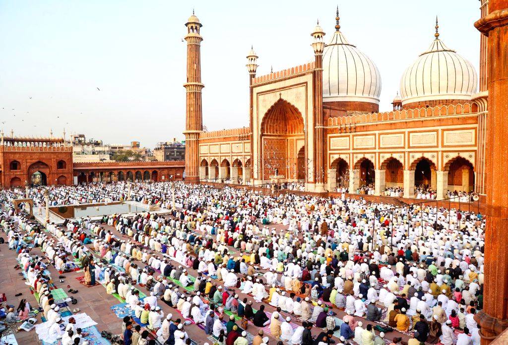 Eid al-Adha celebrations at Jama Masjid