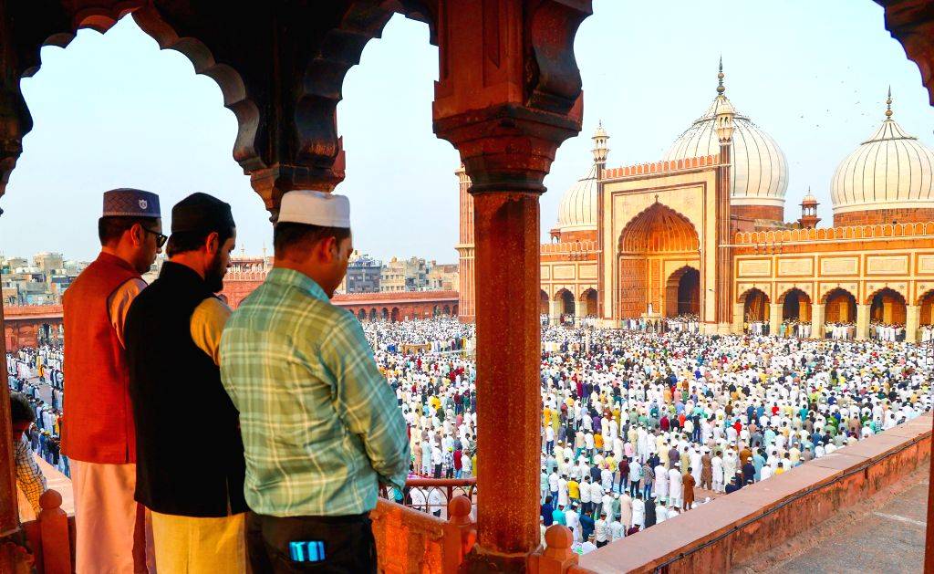 Eid al-Adha celebrations at Jama Masjid
