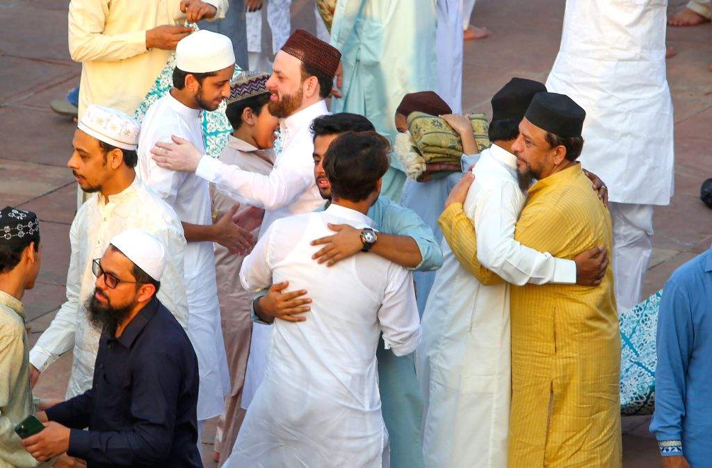 Eid al-Adha celebrations at Jama Masjid